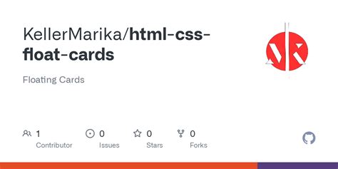 GitHub KellerMarika Html Css Float Cards Floating Cards