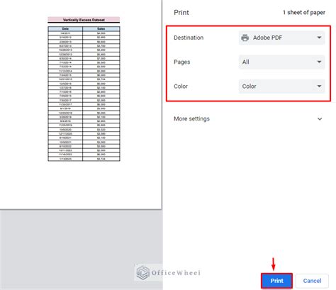 How To Print Google Sheets On One Page Distinct Scenarios