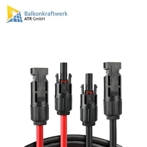 Mc4 Verlängerung Balkonkraftwerk Mini Photovoltaik Anlage