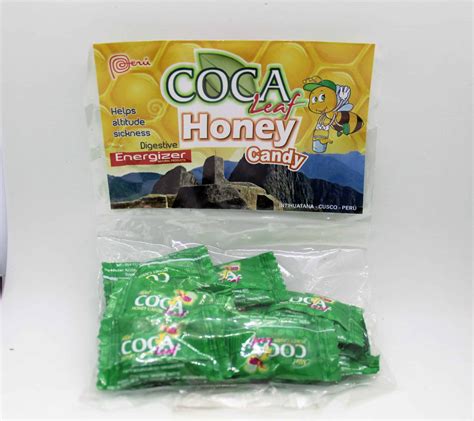 Coca Honey Candy For Sale Andean Leaves 100 Peruvian Natural