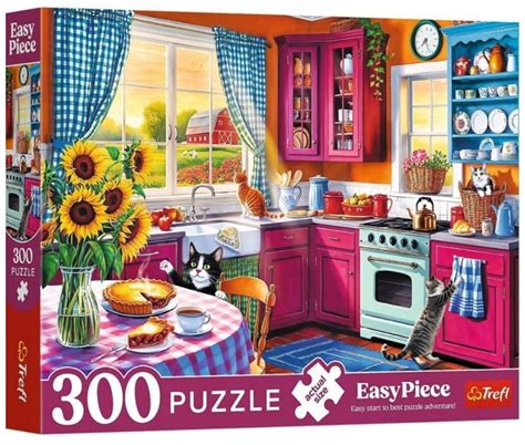 Puzzle 300 Easypiece Poranek W Kuchni Trefl 5900511231021 • Cena