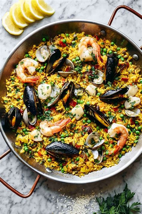 Easy Spanish Seafood Paella Authentic And Irresistible Flavor