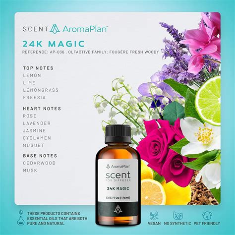 Aromaplan Hotel Collection 24k Magic Natural And Vegan Aroma Scents