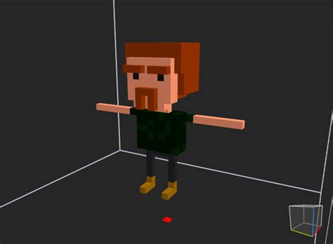 [rev share] 3d voxel model rig animator — polycount