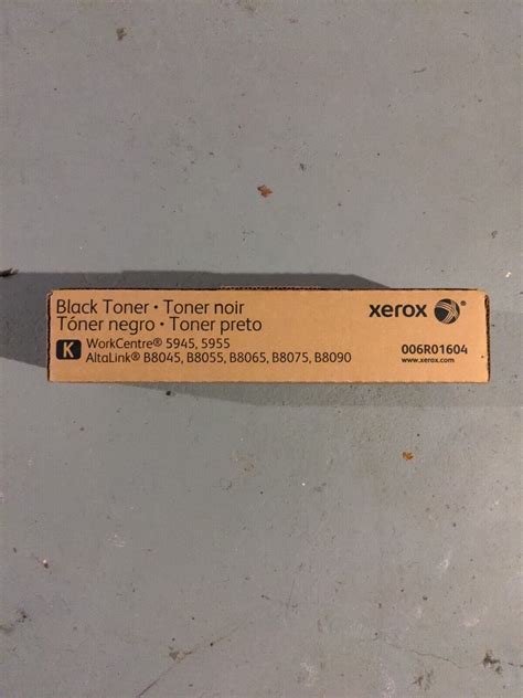 Used Genuine Xerox Black Toner 2 Cartridges 006r01605 Altalink B8045 B8055 Ubb Threads