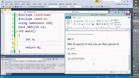 C Project Euler 3 Thừa Số Nguyên Tố Youtube