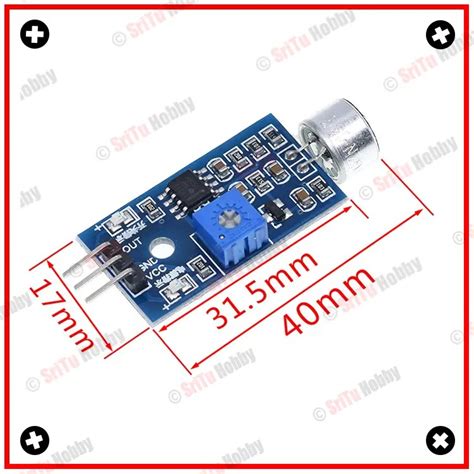 voice sound detection sensor module sritu hobby