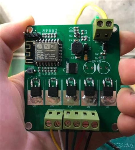 Esp8266 Rgbww Five Way Dimming Driver Board Lightning Share Project
