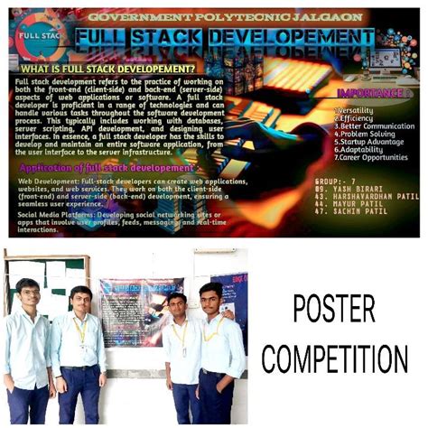 Yash Birari On Linkedin Fullstackdevelopment Posterpresentation