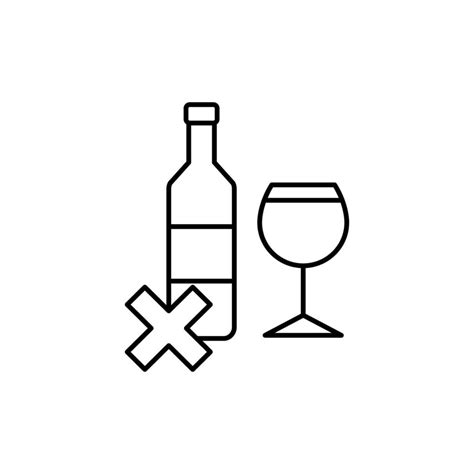 Alcohol Ban Vector Icon 22781754 Vector Art At Vecteezy