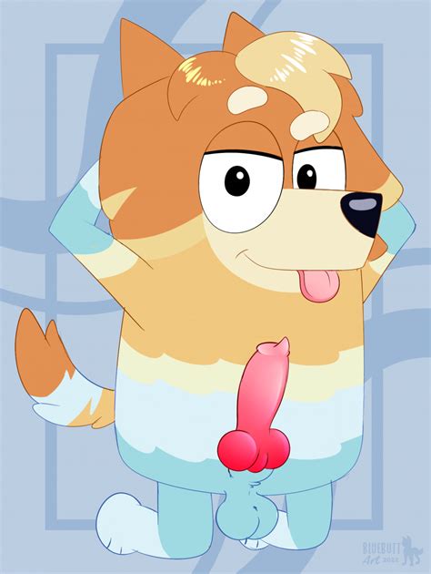 Post BlueButt Bluey Series Radley Heeler