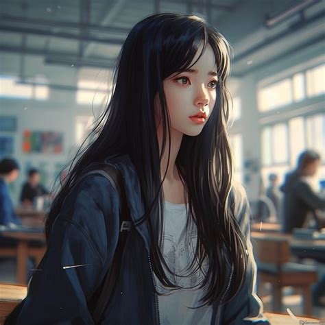 超现实主义动漫中国女孩西瓜马 Ai魔法学院，一款midjourney关键词免费生成器