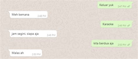 Contoh Chat Cowok Yang Terindikasi Mau Ajak Cewek Mesum Madjongke