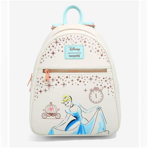 Loungefly Disney Cinderella Clock And Carriage Mini Backpack