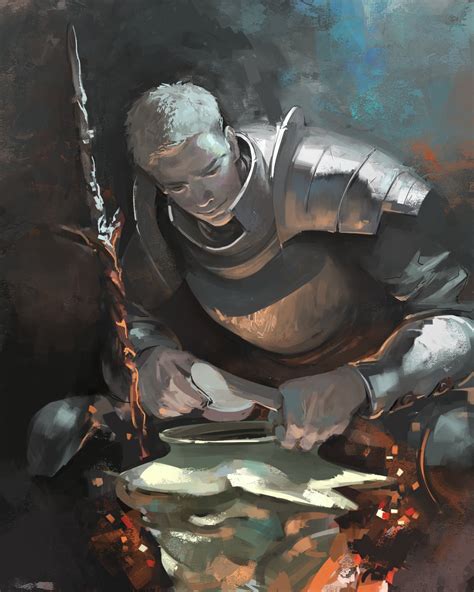 Laios Touden Dungeon Meshi Drawn By Kanji Nievart Danbooru