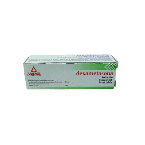Dexametasona 8 Mg 2 Ml Solución Inyectable Farmazul