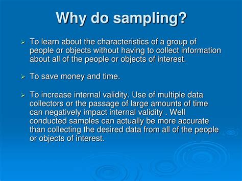 Ppt Sampling Powerpoint Presentation Free Download Id3093893
