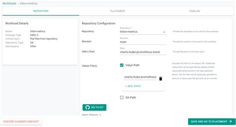Learn KOP Deploy Triton Server Workload Rafay Product Documentation