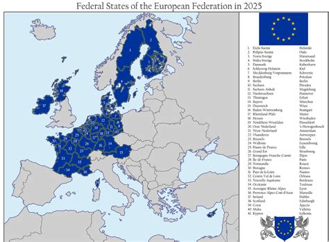 Map Of Europe Member States Of The Eu Nations Online