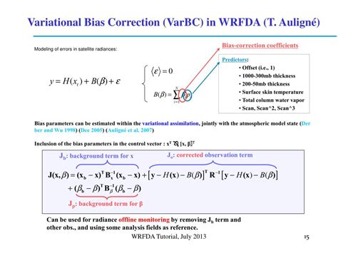 Ppt Radiance Data Assimilation In Wrfda Powerpoint Presentation Free