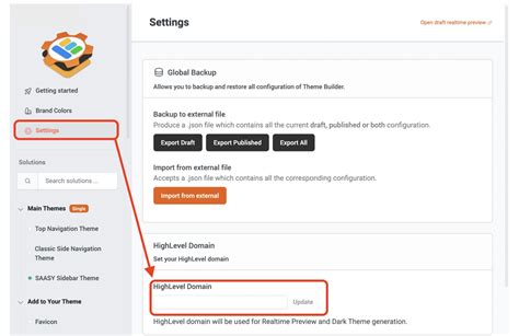 Theme Builder Setup Part 1b If You Already Have Existing Users Customers Or Custom Css