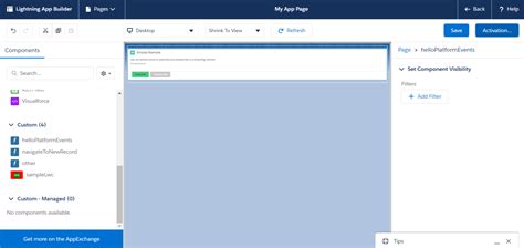 Open Lightning Component From Url Button In Lightning Salesforce Diaries