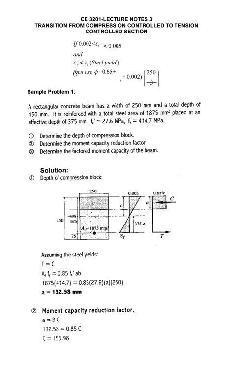 Ce 3201 Lecture Notes 3 Statics Ce 3201 Lecture Notes 3 Transition