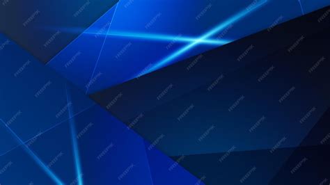 Premium Vector Abstract Modern Blue And Black Background Vector Illustration Design For