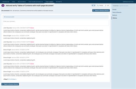 Test Case Versioning Testrail Support Center