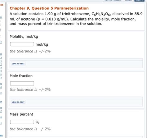 Solved CES Chapter Question Parameterization A Solution Chegg