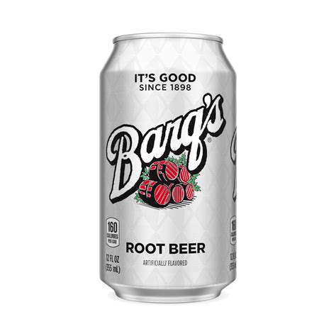 Barqs Root Beer Classic 12 Oz Can 160 Calories Since 1898