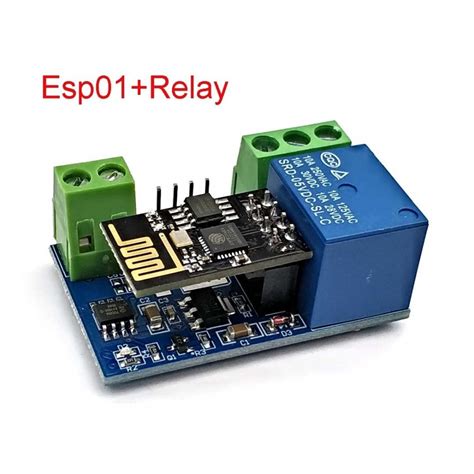 Szín Esp 01 és Relé Esp8266 5v Wifi Relé Modul Dolgok Smart Home