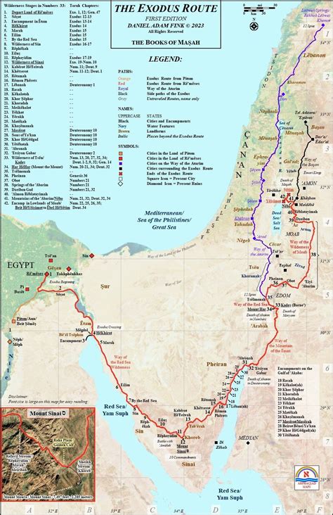 First Complete Exodus Route Maps Etsy In 2024 Bible Study Topics