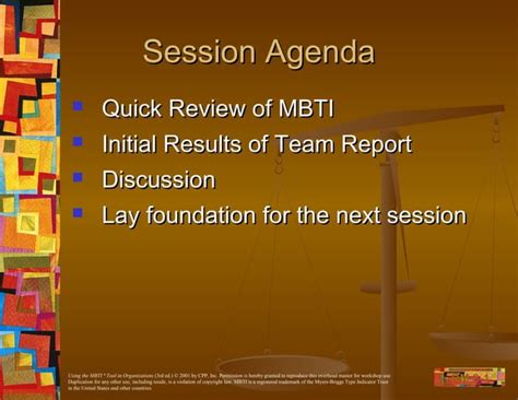 Mbti Team Workshop Ppt