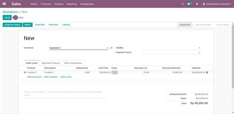 Membuat Module Diskon Nominal Pada Odoo Catatan Ngasturi