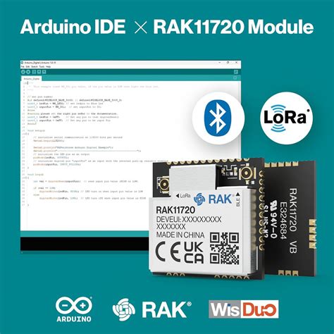 in this tutorial we explain how to use arduino ide for the rak11720 module which supports