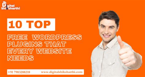 10 top free wordpress plugins that every website needs