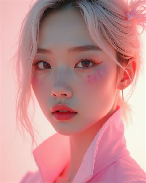 Linkedin 몽환 Hynd 페이지 추워서 핑크색 인물을 프롬프트를 뽑아보았습니다 따수운 출근길 되셨길바랍니다 휴대폰 배경화면인 부분은 Tmi적 사고로