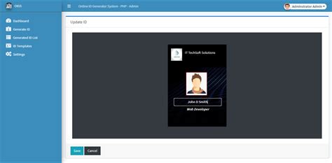 Online Id Generator System Using Php Free Source Code Sourcecodester