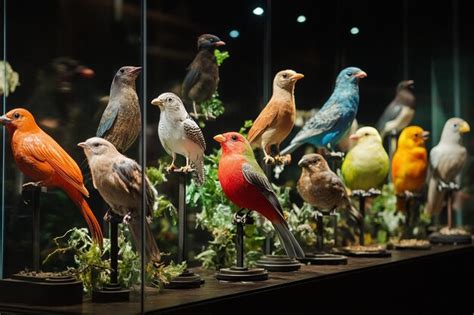 creating educational displays on avian species ar generative ai