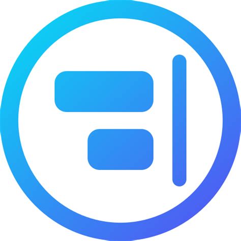 Align Right Free Interface Icons