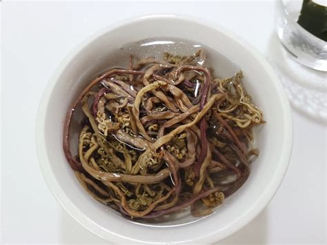 명절나물 깔끔하게 제사 고사리나물 고사리볶음 만들기