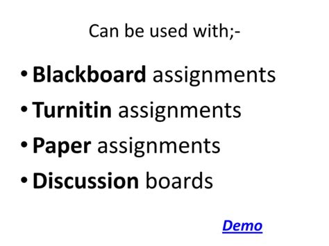 Blackboard Rubrics Pptx