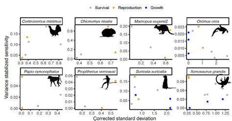 Temporal Variation Of Stage Specific Vital Rates Ie The Corrected