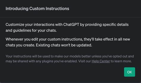 How To Use ChatGPT S Free Custom Instructions Lifehacker
