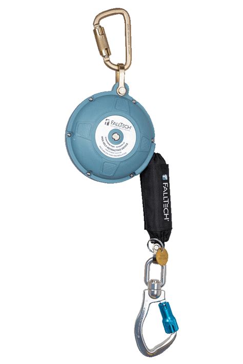Falltech 20 Contractor Web Class 1 Srl With Swivel Aluminum Carabiner