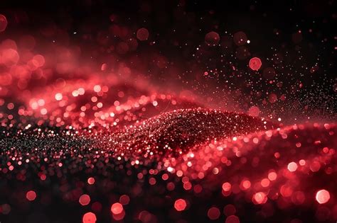 Premium Photo Ruby Dust Sparkles With Rich Red Glowing Dust Sparkling Effe Effect Fx Texture