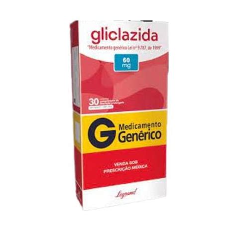 Gliclazida 60mg Com 30 Comprimidos Martins Atacado