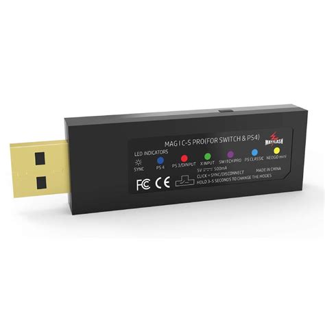 Magic S Pro Wireless Controller Adapter For Switch Ps4 Ps3 Pc Neogeo Mini Ps Classic