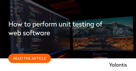 Testing A Web Software Solution Unit Testing Methods